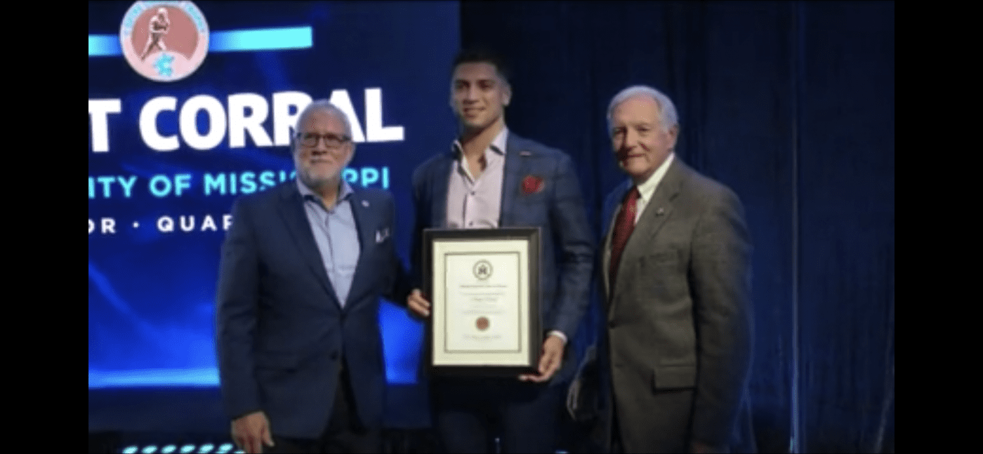Matt Corral wins C Spire Conerly Trophy Honoring Top College Football ...