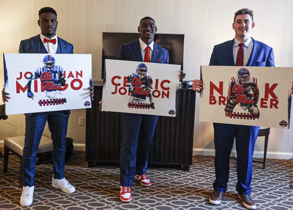 Nick Broeker, Jonathan Mingo and Cedric Johnson Ready for the Rebels to ...