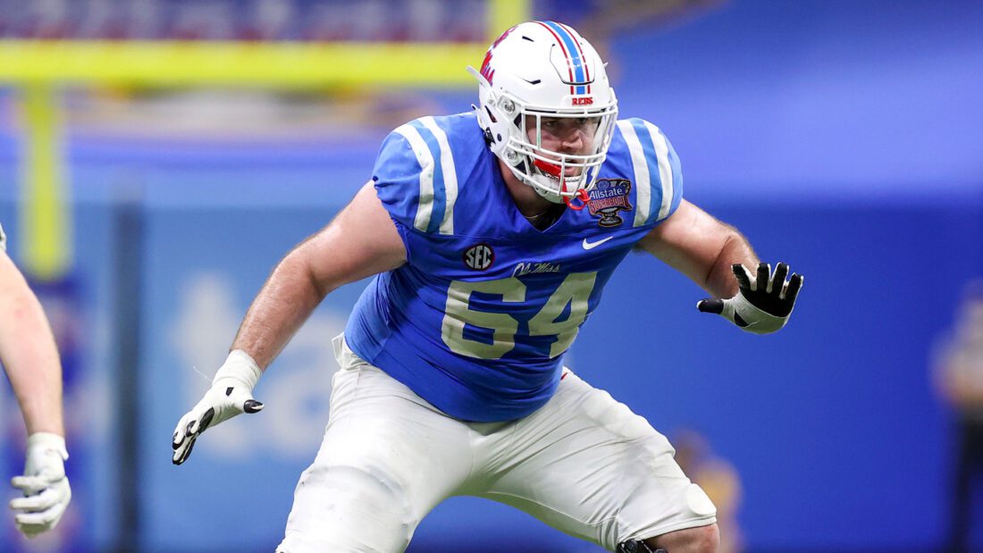 Nick Broeker Named SEC Offensive Lineman of the Week - The Rebel Walk