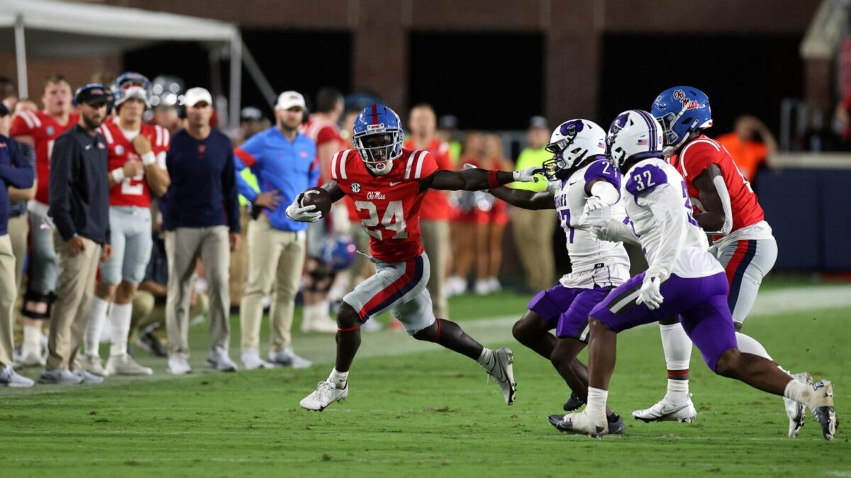 Ole Miss' Ulysses Bentley IV appreciates the depth of the Rebels ...