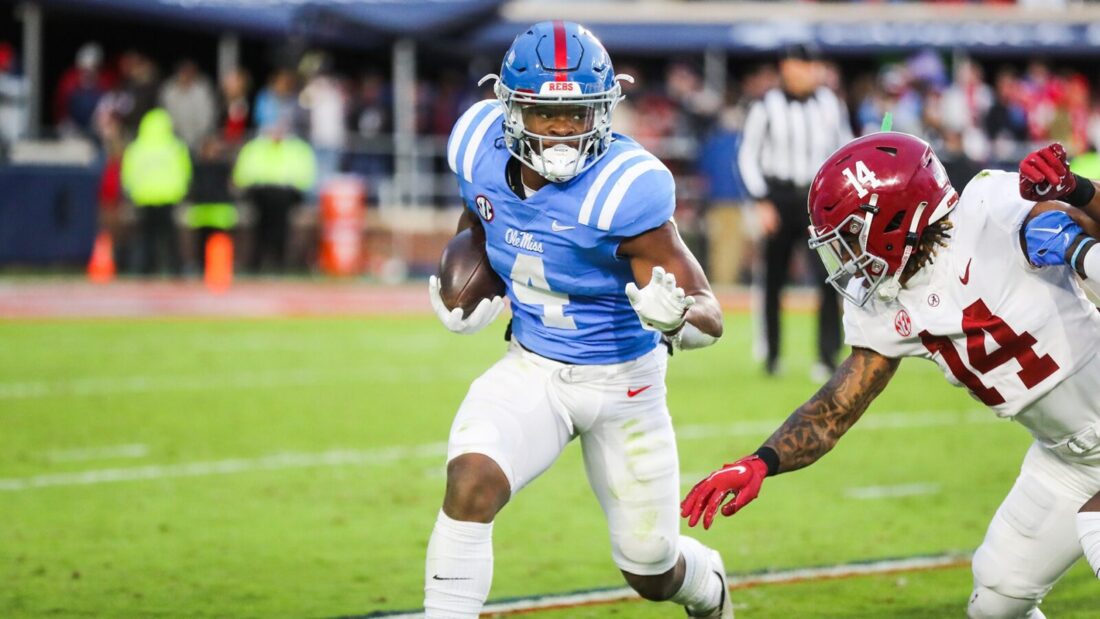 Ole Miss RB Quinshon Judkins Named First-Team Preseason All-America by ...