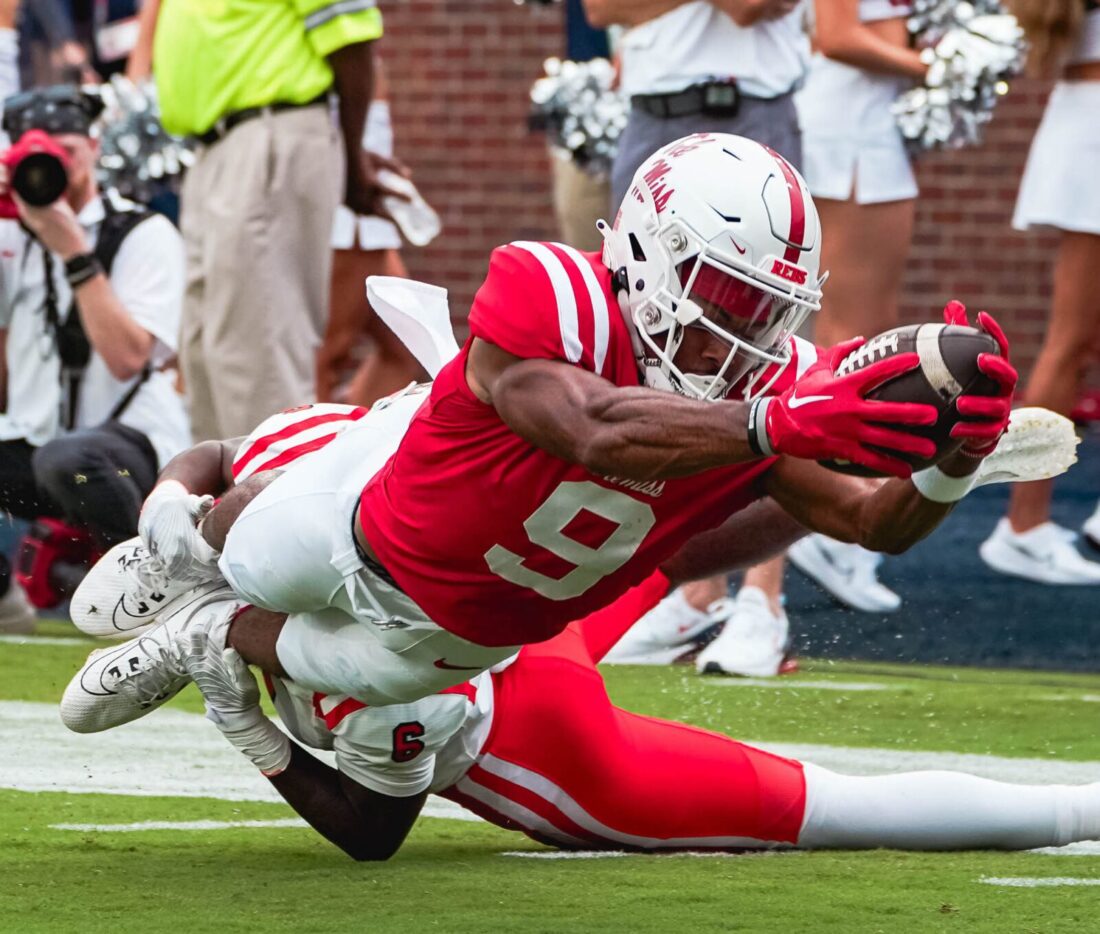 Gamer: On Tre Harris' excellent day, Ole Miss pounds Mercer 73-7 - The ...