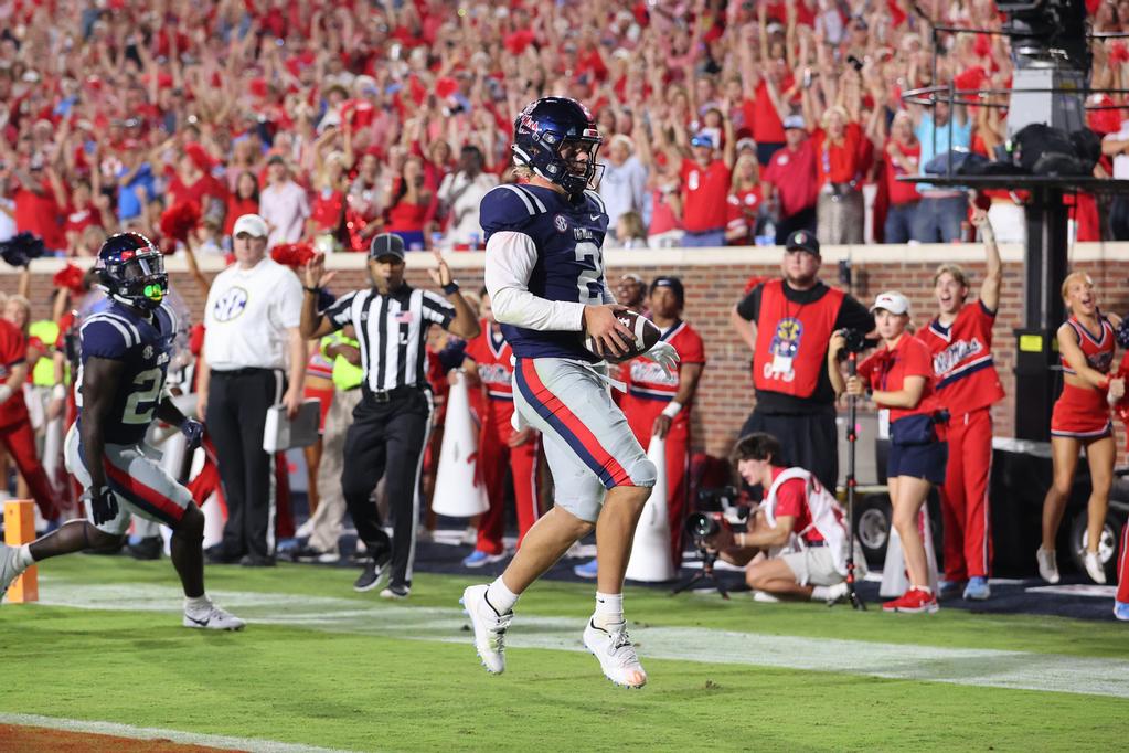 TRANSCRIPT: Coach Kiffin, Jaxson Dart, Jordan Watkins and Trey ...