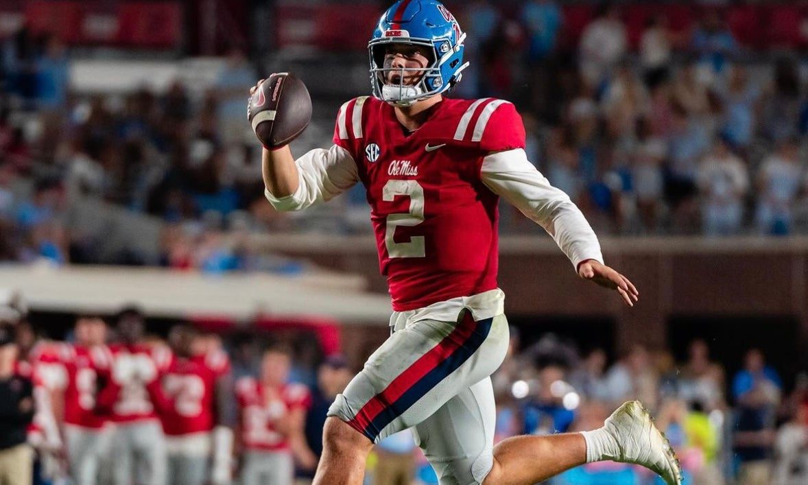 Ole Miss QB Jaxson Dart Named Davey O’Brien Award Semifinalist - The ...