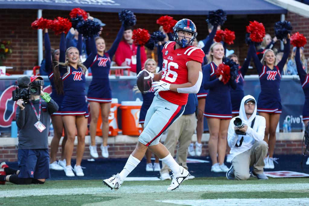 Ole Miss tight end Caden Prieskorn ready to help his team every time he ...