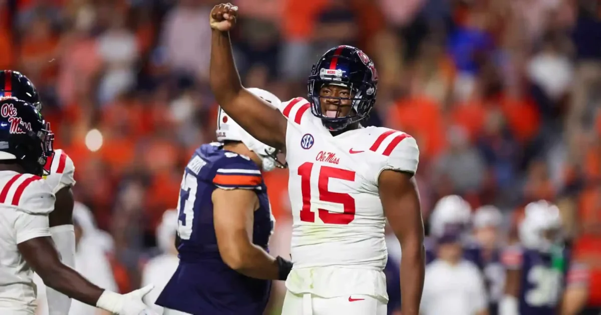 Ole Miss DL Jared Ivey Looks Ahead to Playing Penn State, says Nittany ...