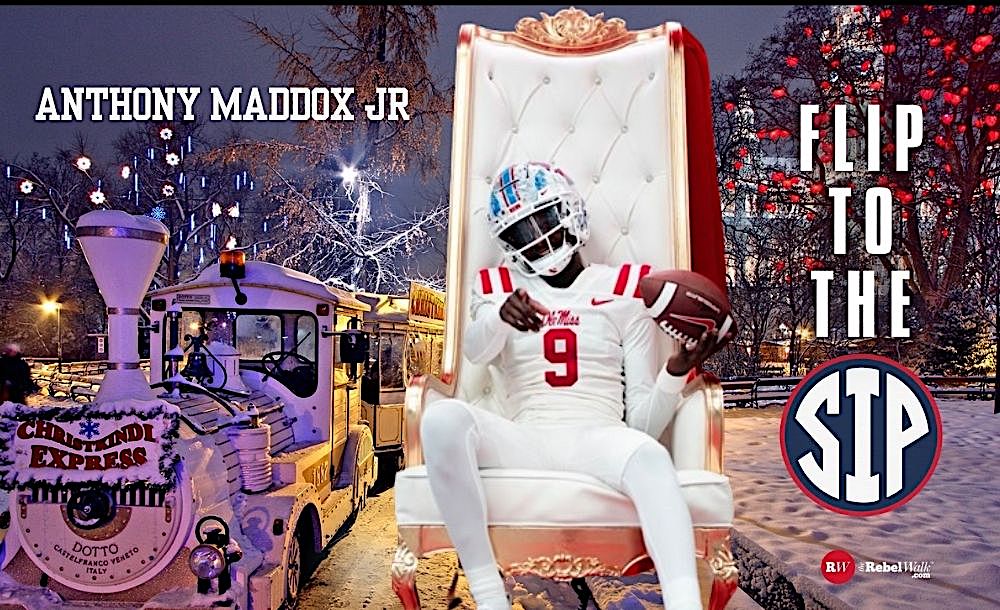 Merry Flipmas in the 'Sip! 4-Star Oak Grove QB Anthony Maddox commits ...