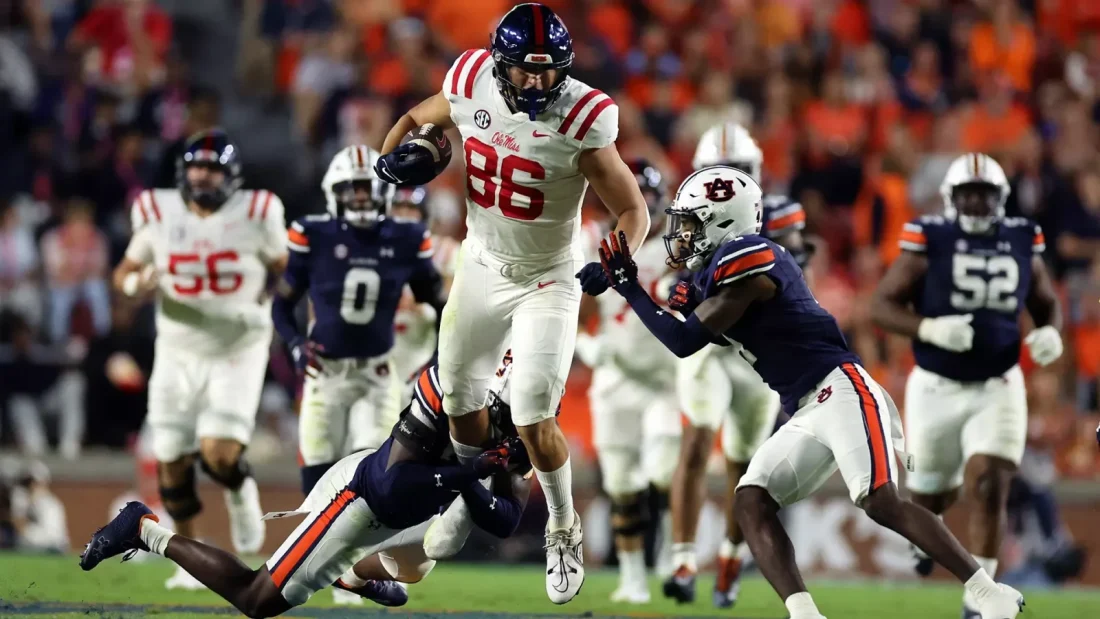 Ole Miss Tight End Caden Prieskorn Looking Forward to Facing No. 10 ...