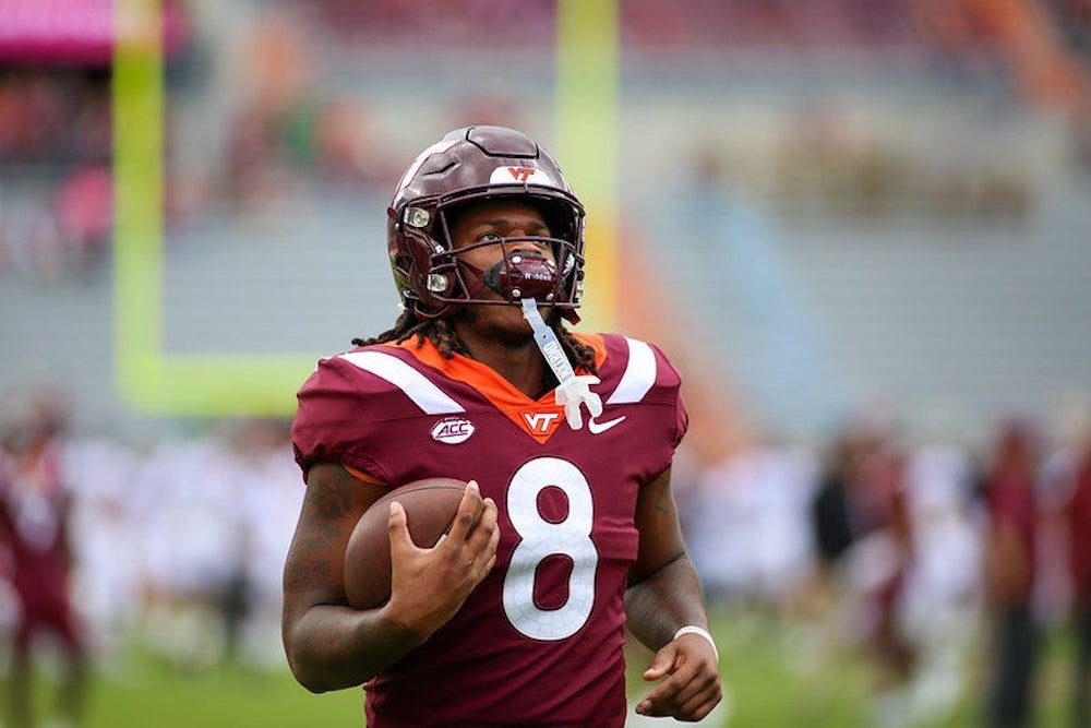 Virginia Tech transfer tight end Dae'Quan Wright commits to Ole Miss ...