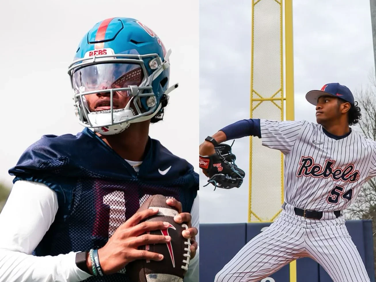 Ole Miss QB2 Austin Simmons 'Pretty Positive' He'll Play Baseball this ...