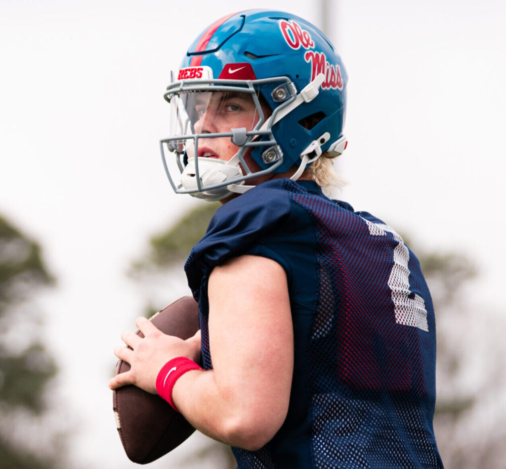 Jaxson Dart Named to Maxwell Award Preseason Watch List - The Rebel Walk