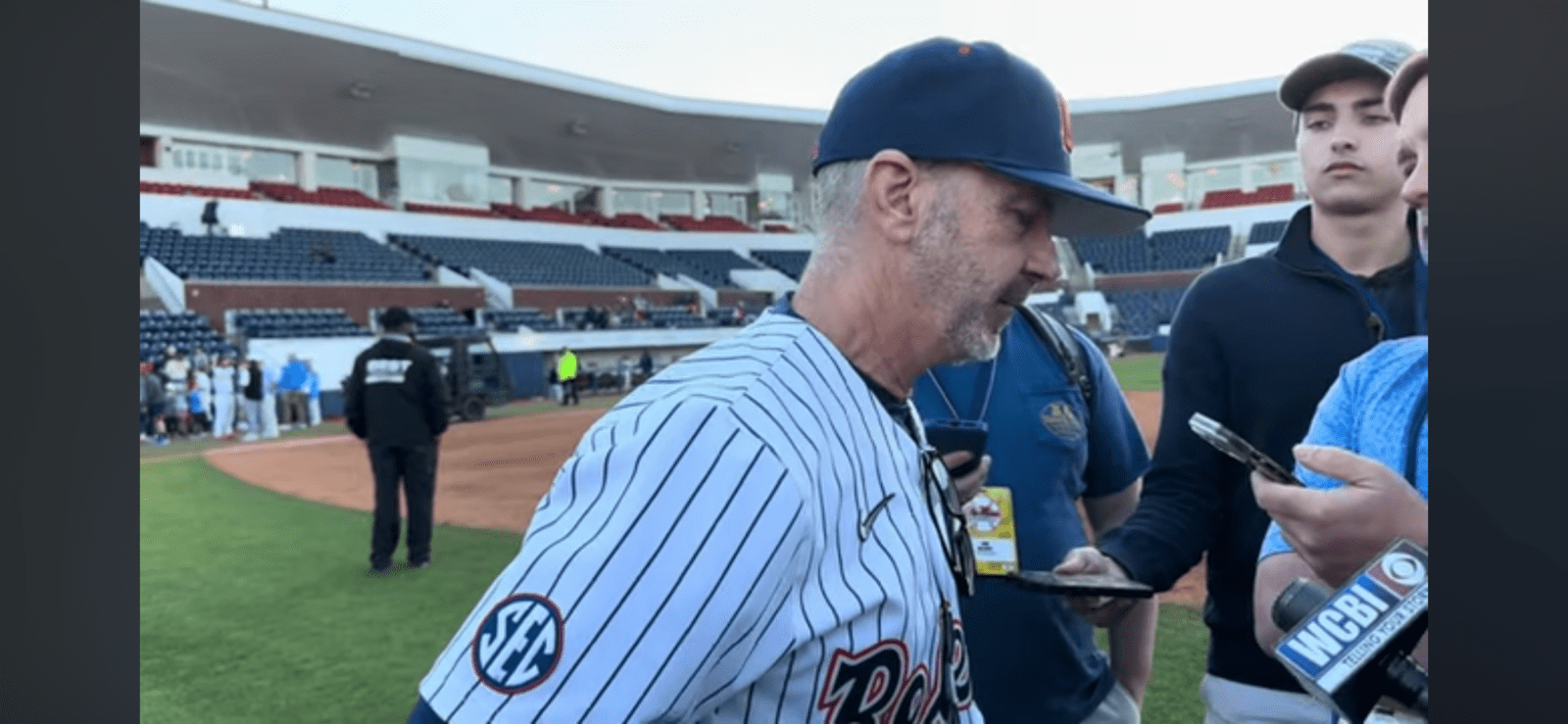 VIDEO: Ole Miss Coach Mike Bianco, Campbell Smithwick, Andrew Fischer ...