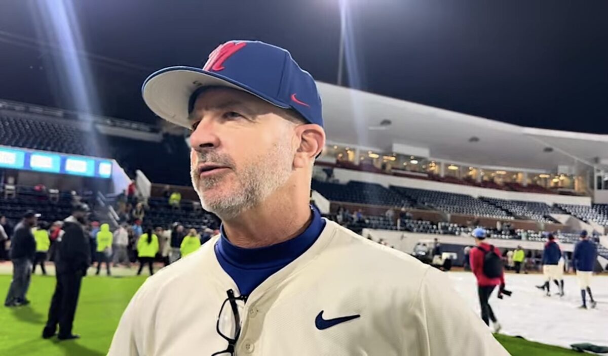 VIDEO: Ole Miss head coach Mike Bianco, Ethan Lege and Sam Tookoian ...