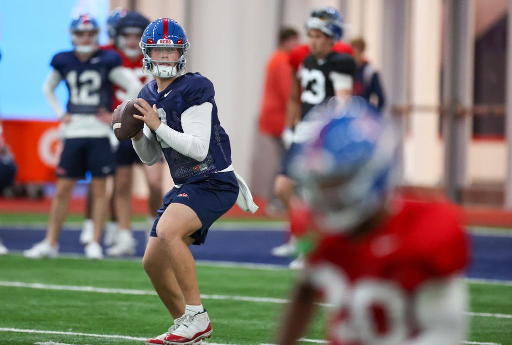 Thursday Practice Report: Ole Miss Tight End Corps Impresses in Red ...
