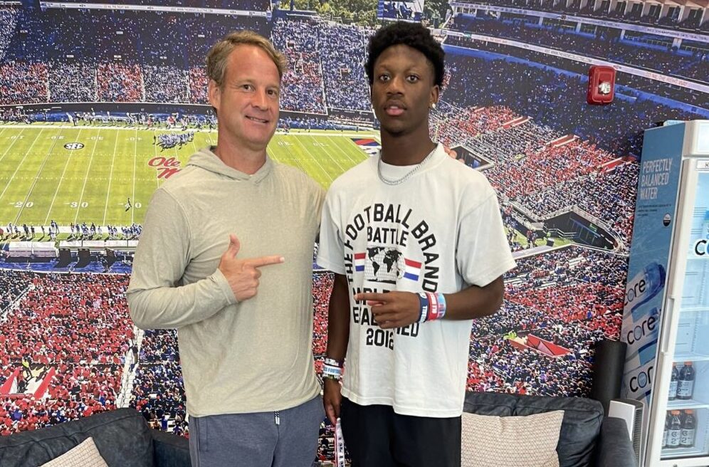 Ole Miss Recruiting | A Visit with Four-Star 2025 QB Keelon Russell ...