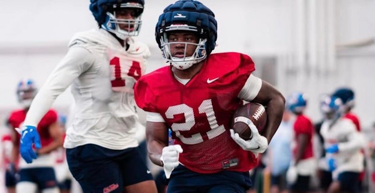 Ole Miss running back Kedrick Reescano set to enter transfer portal ...