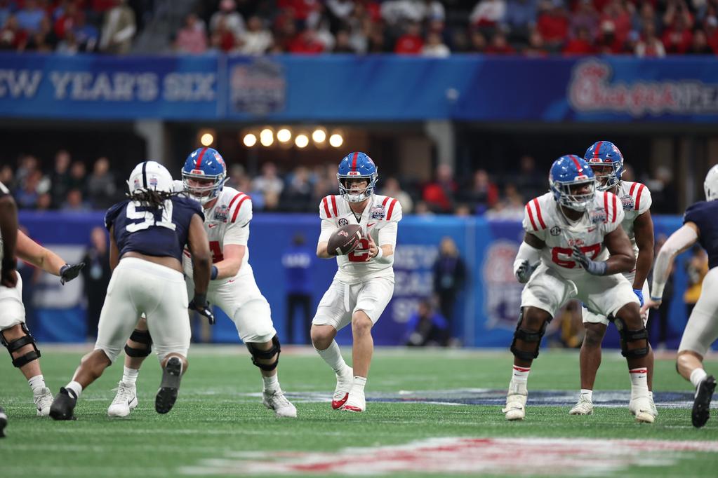 Ole Miss returns most-experienced offensive line in the nation entering ...