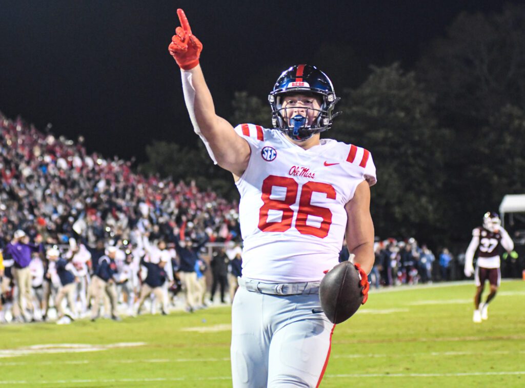 Ole Miss tight end Caden Prieskorn looking forward to Rebels' season ...