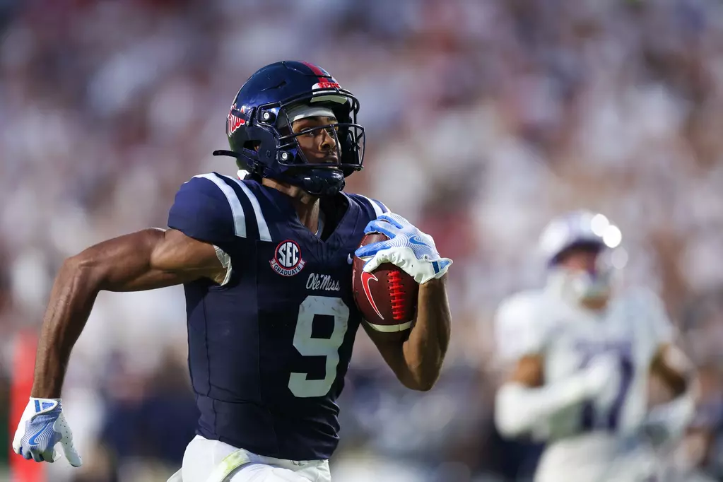 Ole Miss WR Tre Harris Previews Rebels' First Power-Four Match-Up of ...
