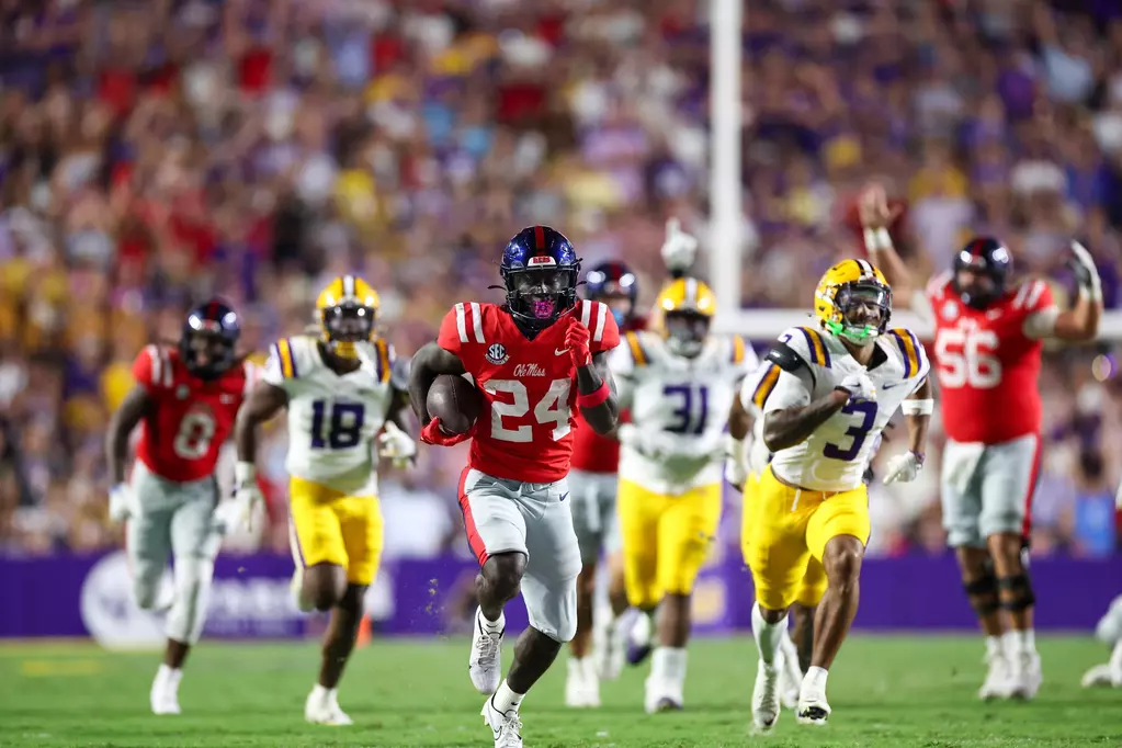 Ole Miss RB Ulysses Bentley IV talks about overcoming adversity ...
