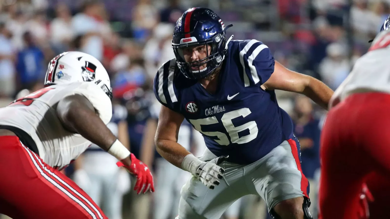 Reece McIntyre says Ole Miss offensive line looks to get a 'couple guys ...