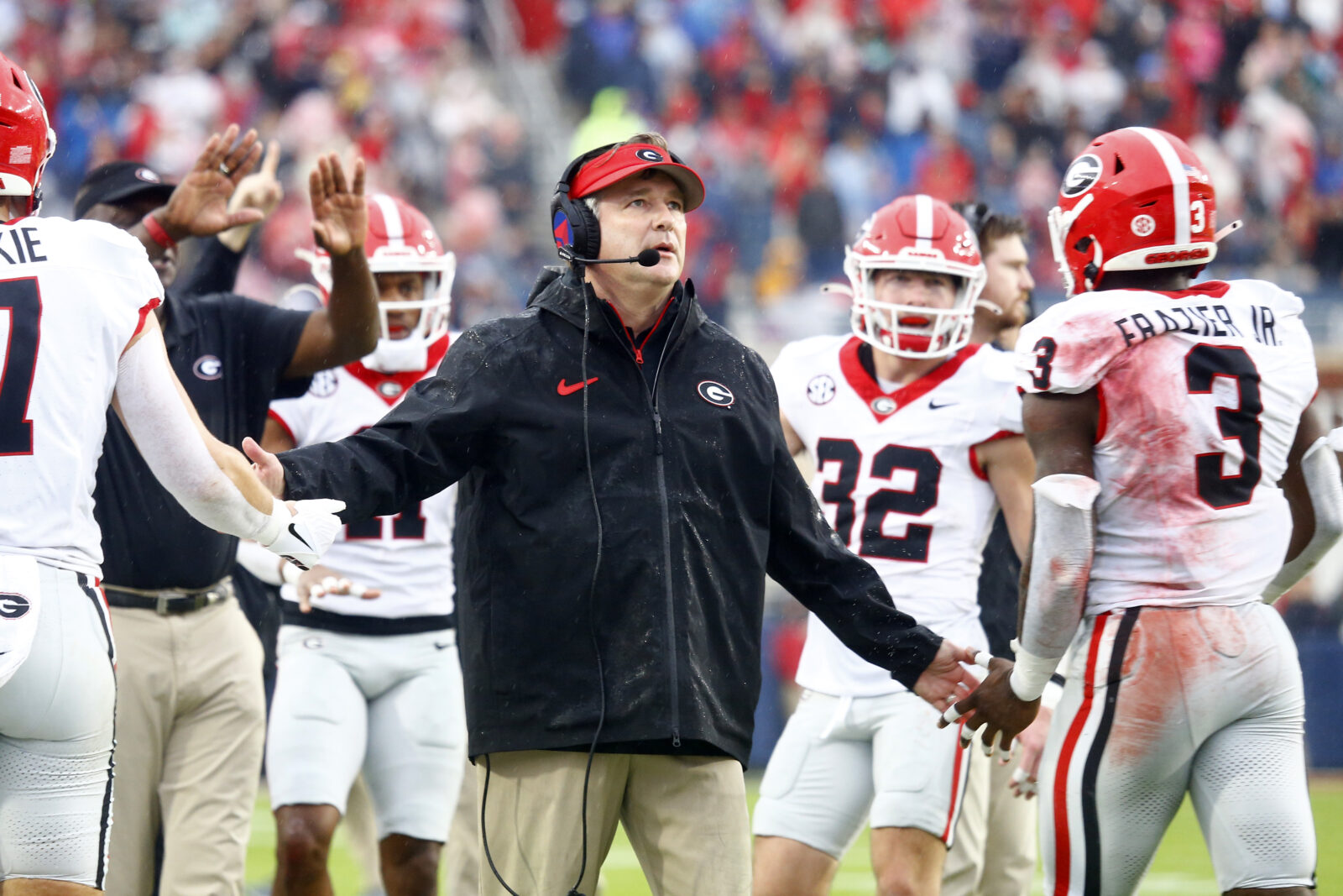 TRANSCRIPT | Georgia Head Coach Kirby Smart Praises Lane Kiffin, Ole ...