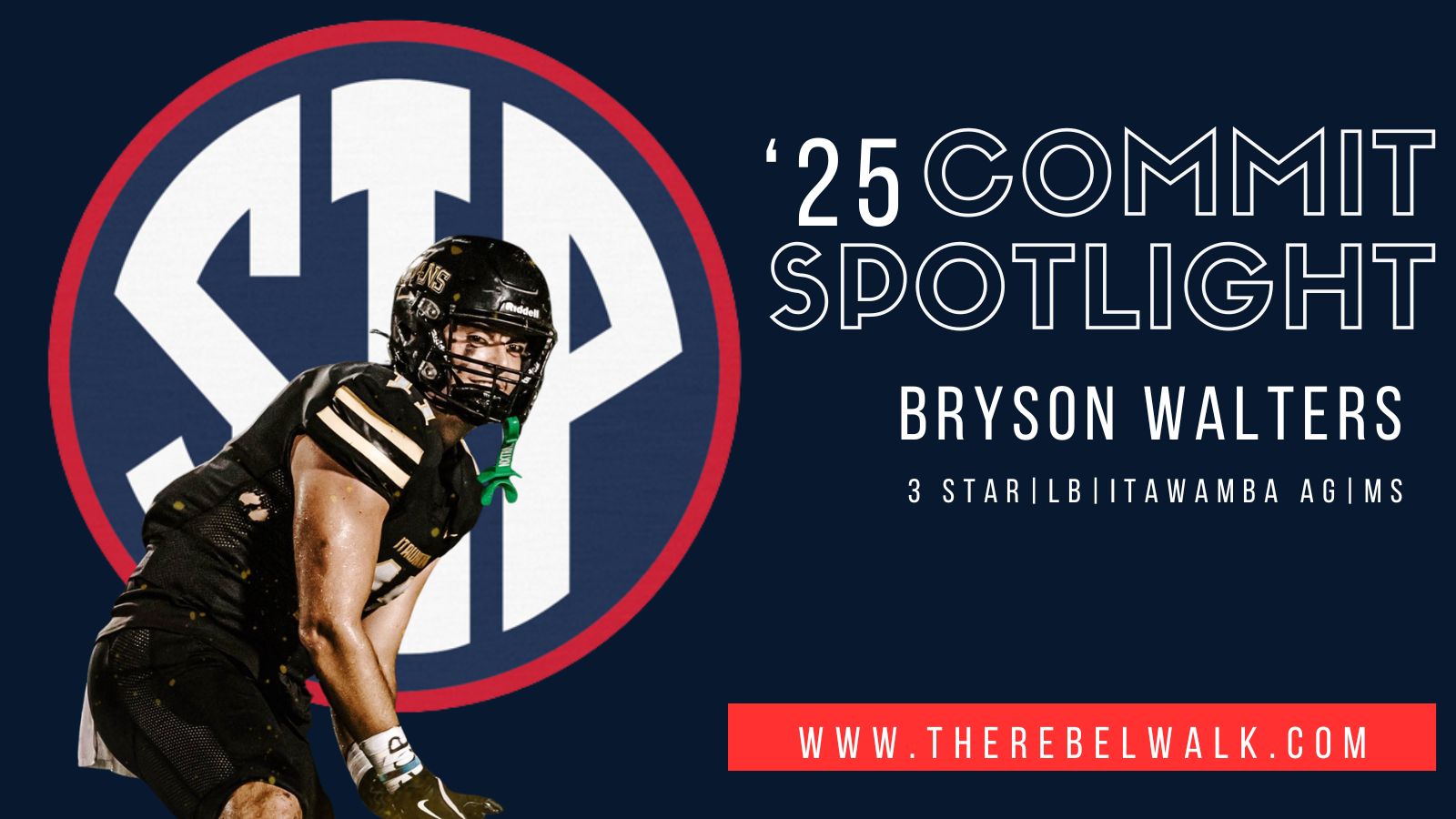 Ole Miss LB commit Bryson Walters is earning awards for his play on the ...