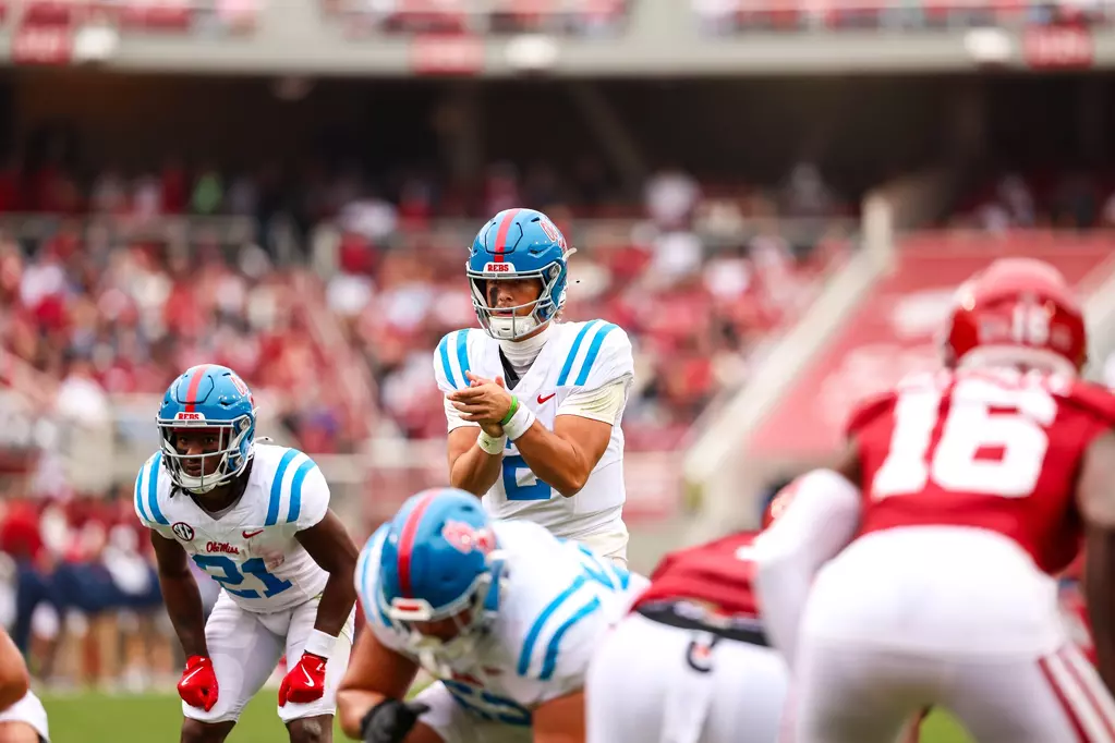 Jaxson Dart pleased with Rebels' offensive explosion but knows 'our ...