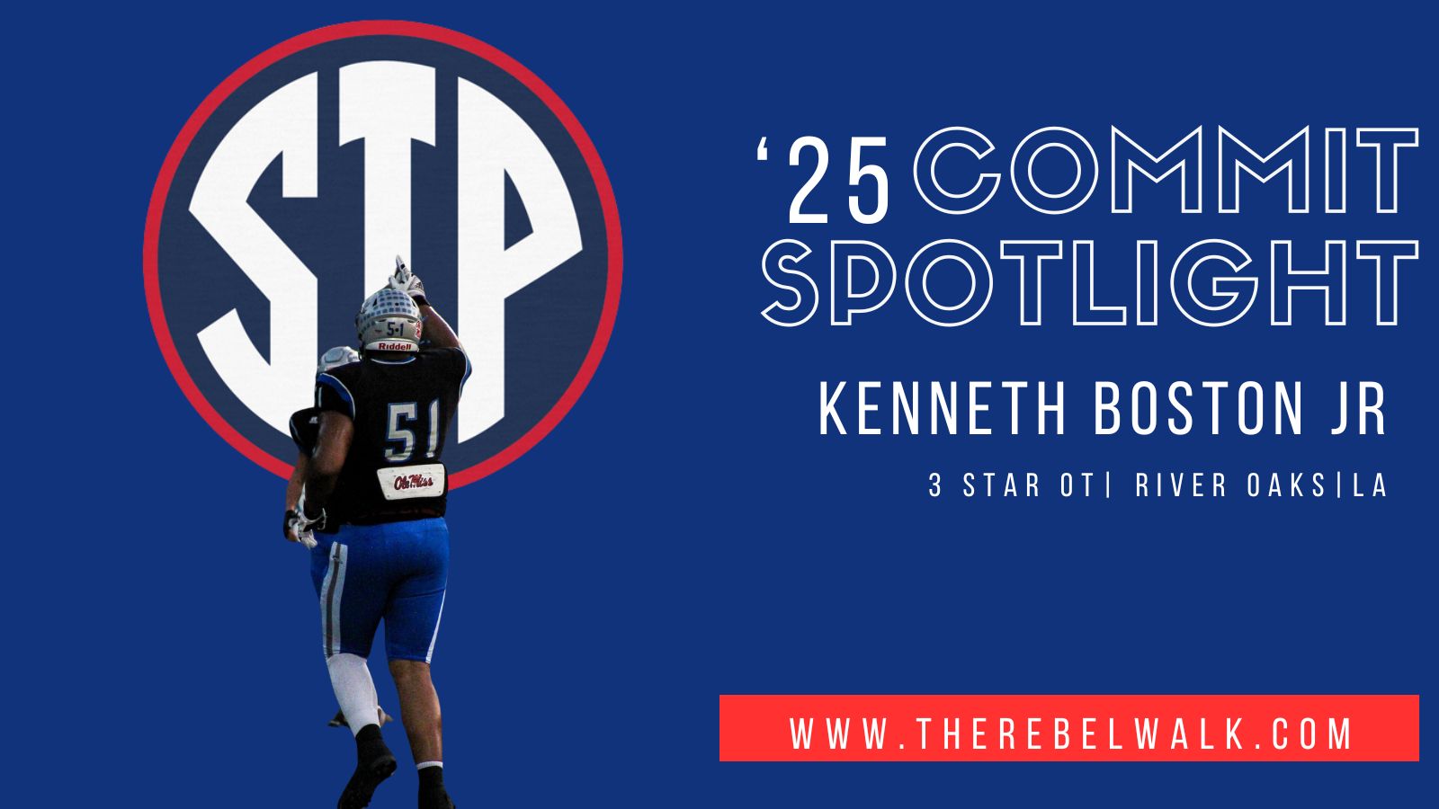 Ole Miss Offensive Tackle Commit Kenneth Boston Discusses Official ...