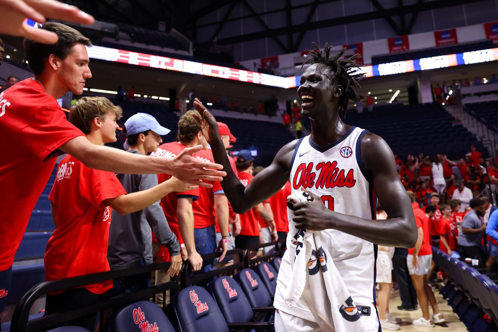 A Journey of 7,830 miles | A Visit with Ole Miss Men's Basketball Freshman John Bol: 'I want to ...