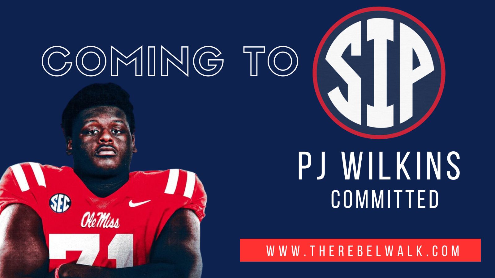 Transfer offensive lineman PJ Wilkins commits to Ole Miss; nephew of ...