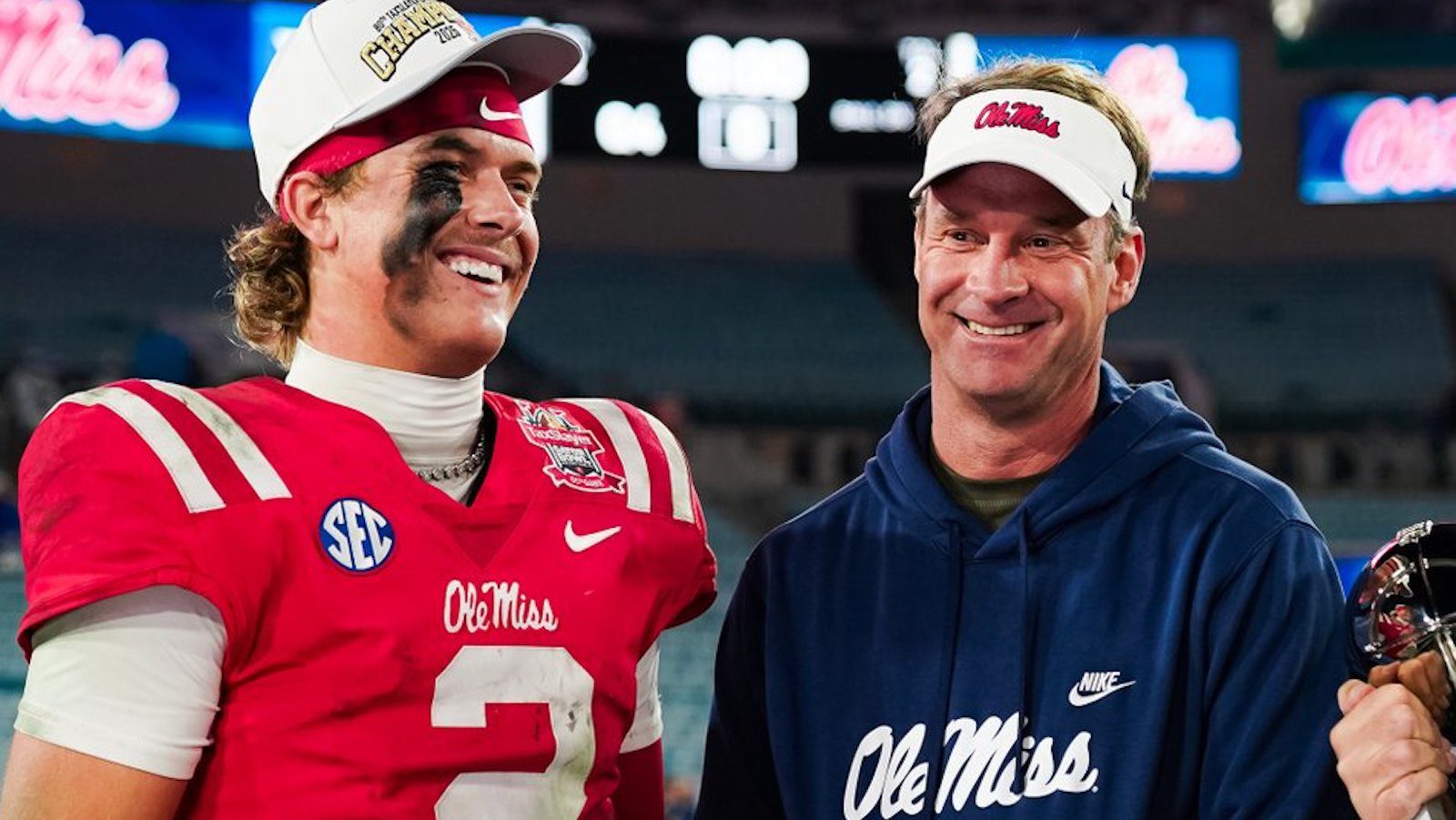 After Gator Bowl win, Jaxson Dart expresses his love for Oxford and the ...