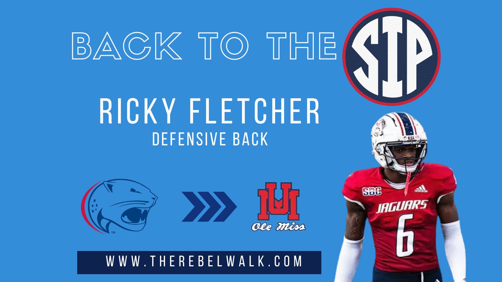 Transfer defensive back Ricky Fletcher returns home to the 'Sip - The ...