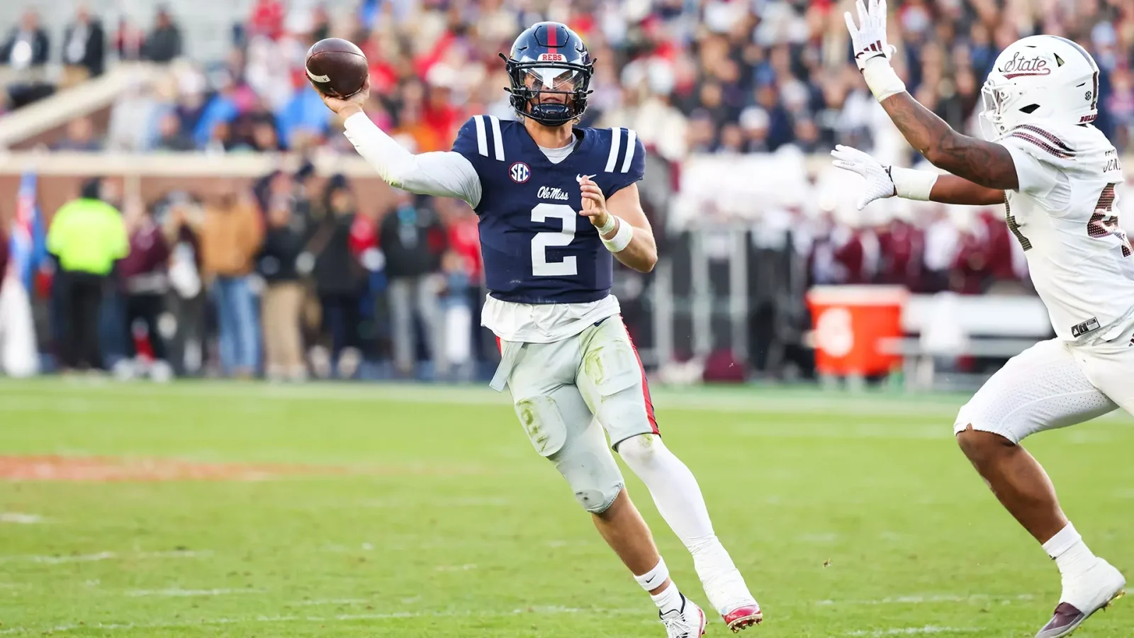 New York Giants Select Ole Miss QB Jaxson Dart in First Round of 2025 NFL Draft - The Rebel Walk