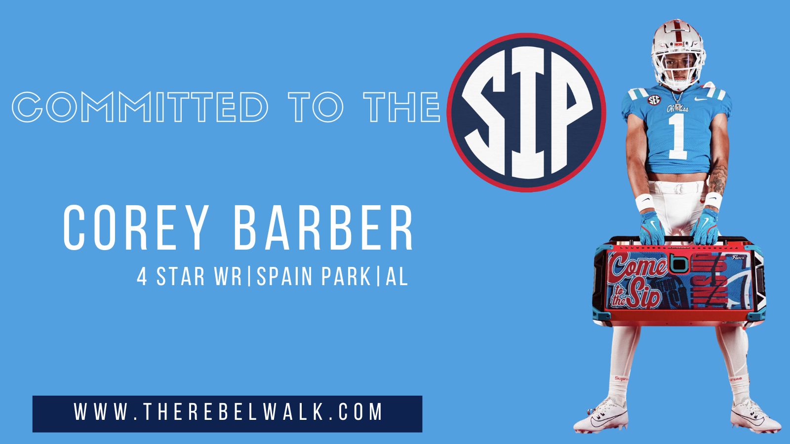 Four-star Alabama WR Corey Barber Picks Ole Miss Over Top SEC Rivals: 'Receivers do well at Ole ...