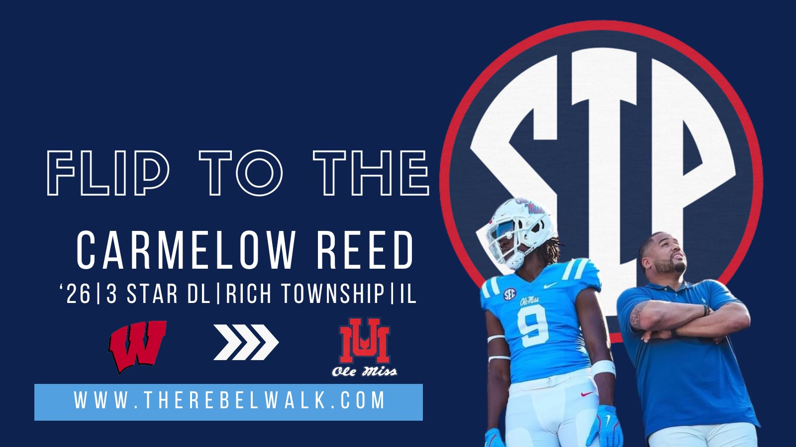 2026 Defensive Lineman Carmelow Reed Flips Commitment to Ole Miss - The ...