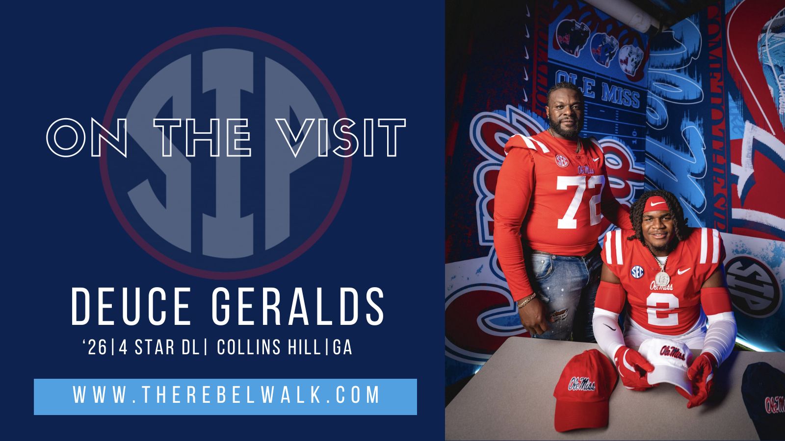 Ole Miss Makes Strong Impression on Top 2026 Defensive Lineman Deuce Geralds - The Rebel Walk