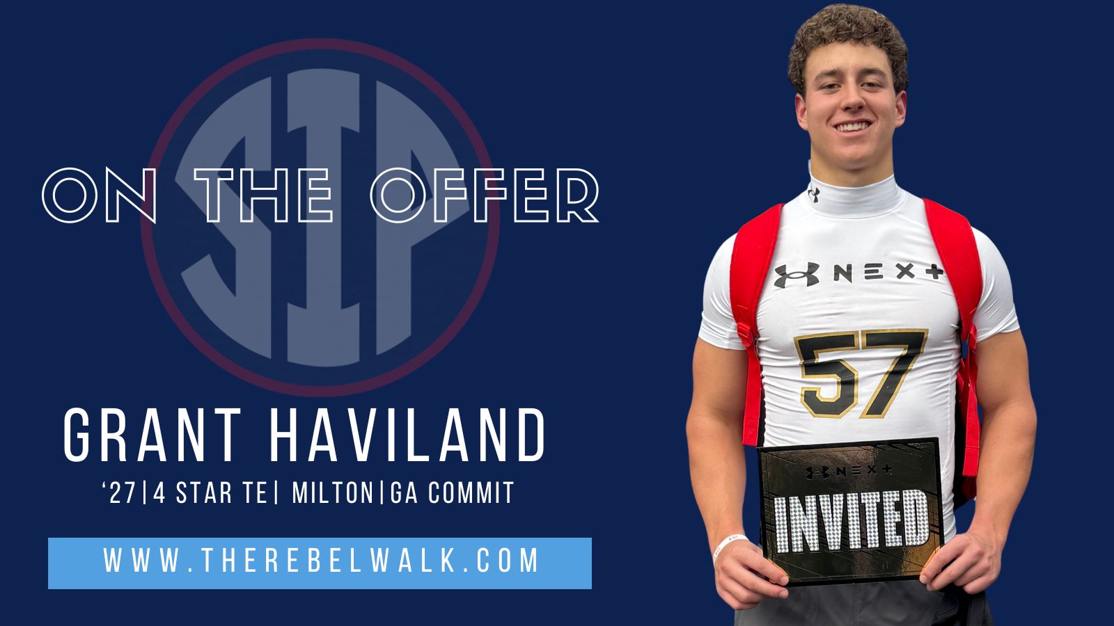 Ole Miss Makes Move for Elite 2027 Tight End Grant Haviland - The Rebel ...