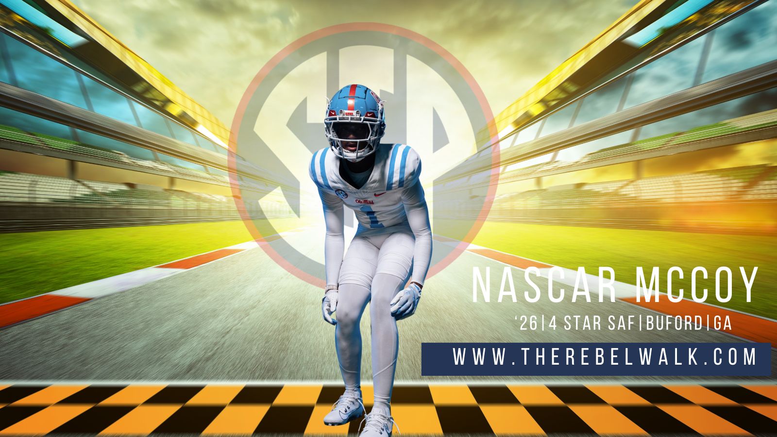 Lane Kiffin scores big recruiting win over Georgia, A&M with Nascar ...