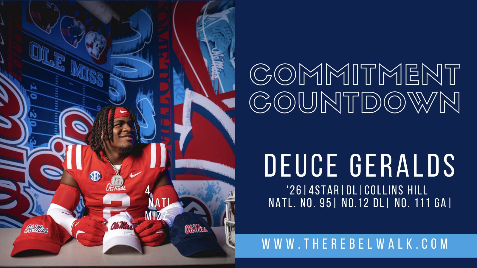 Countdown to Deuce: 4-Star DL to Announce Saturday with Rebels in the ...