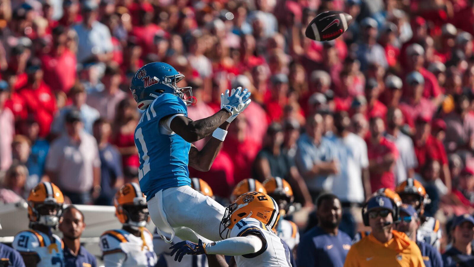 Instant Reaction in a Nutshell: No. 13 Ole Miss Beats No. 4 LSU, 24-19 - The Rebel Walk