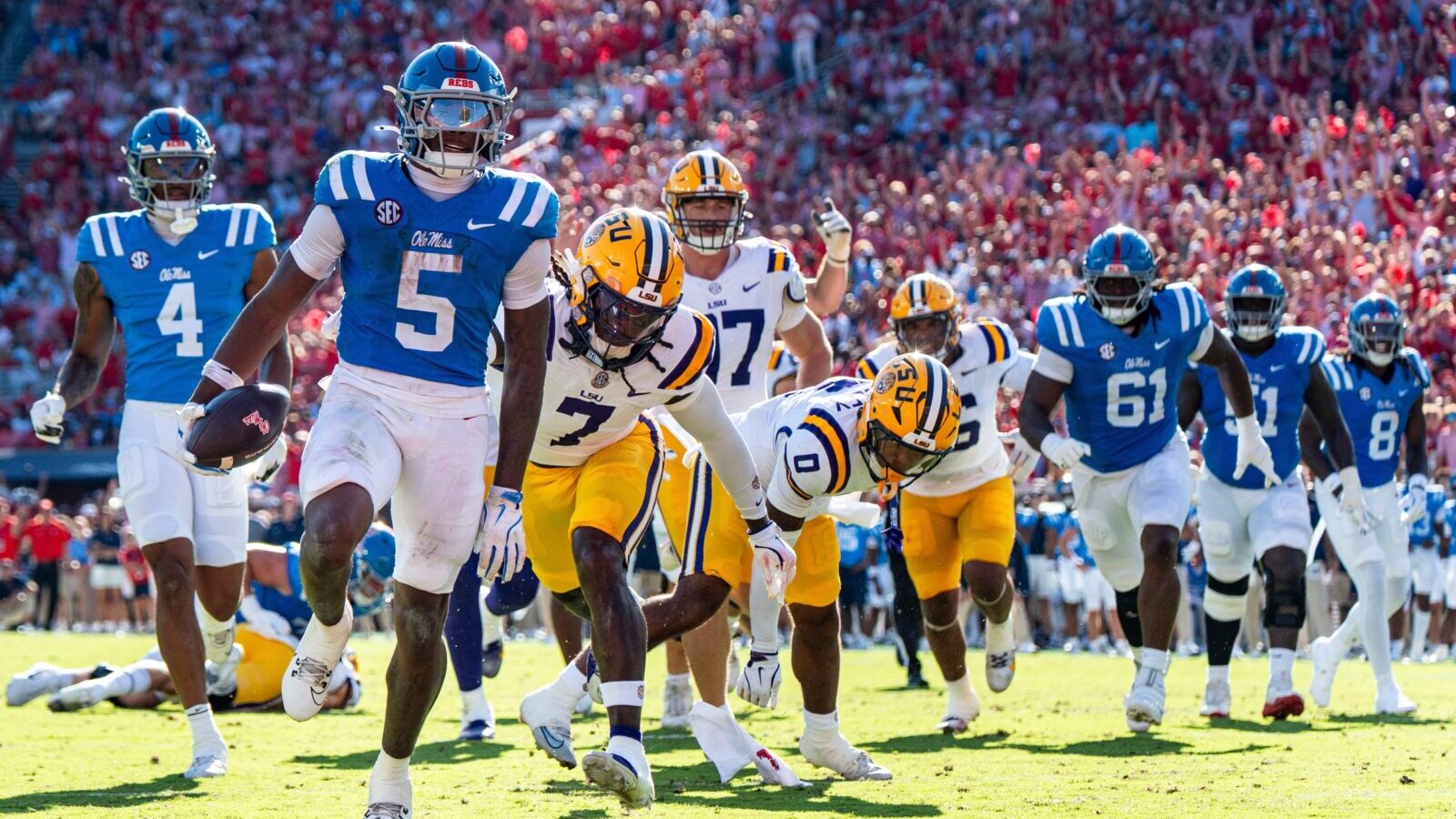 ‘We Did What We Were Supposed to Do’ | Lane Kiffin, Ole Miss Celebrate ...