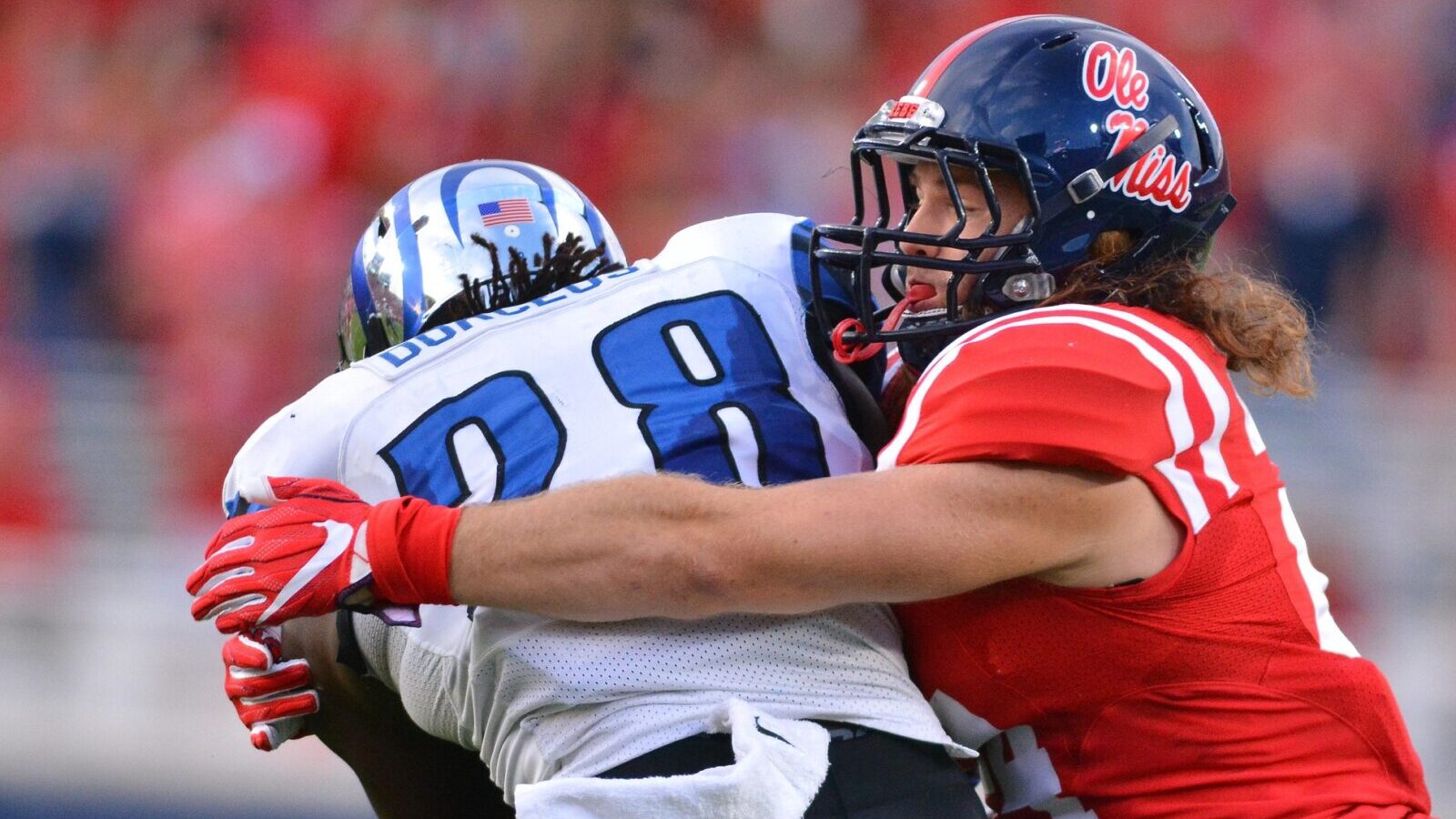 Former Rebel Linebacker Tayler Polk Back in the Vaught Saturday as ...