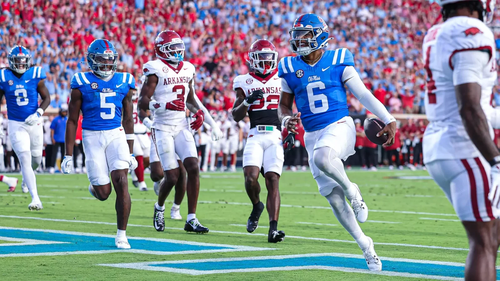 Nerves Soon Vanished as Trinidad Chambliss Led Ole Miss to Victory in ...