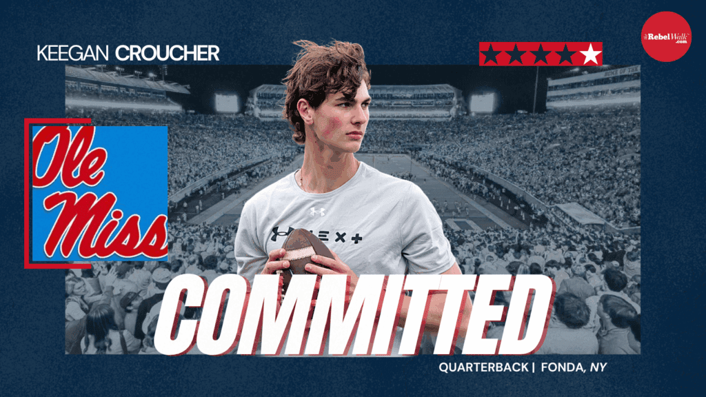 Ole Miss lands 2027 four-star quarterback Keegan Croucher: Lane Kiffin ...