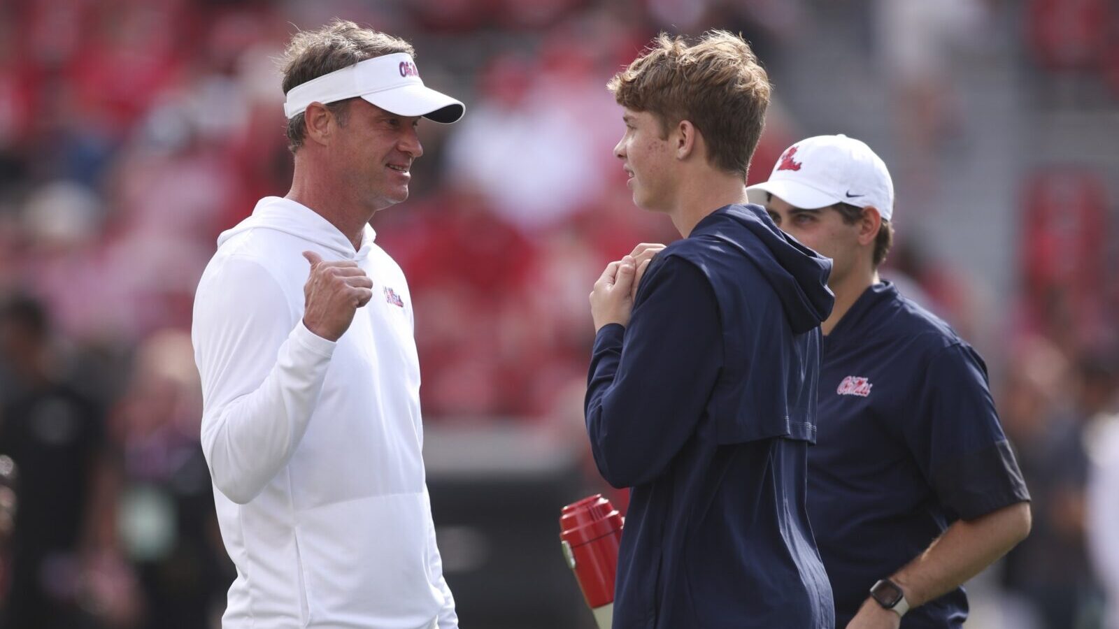 Proud Dad Moment: Lane Kiffin on son Knox’s game-winner for Oxford High ...