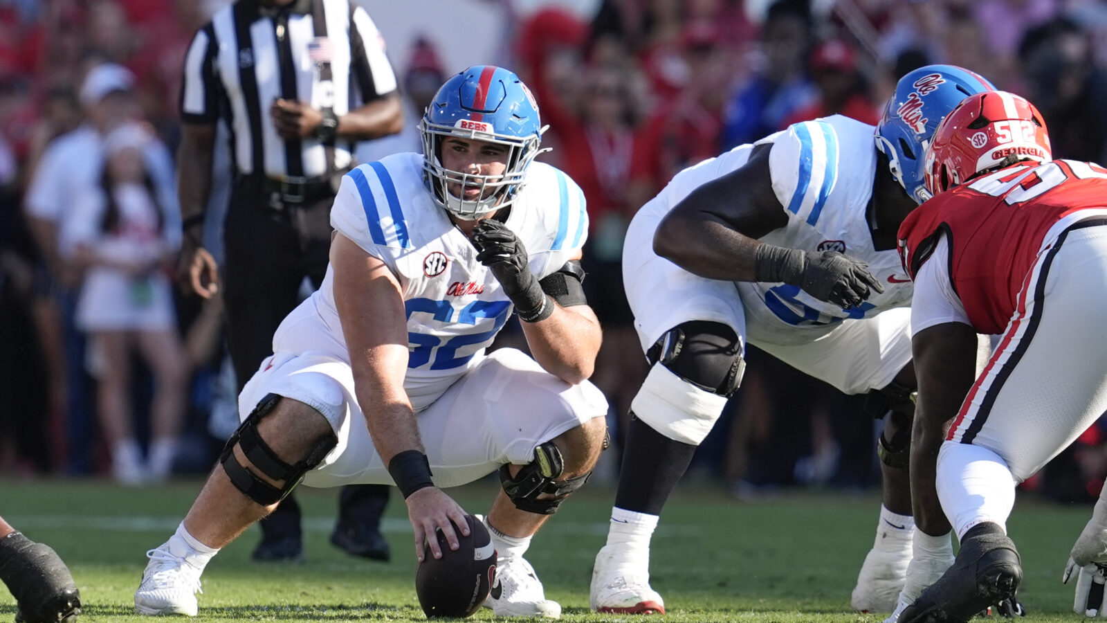 Ole Miss Center Brycen Sanders Undergoes Surgery, Remains on Track for ...