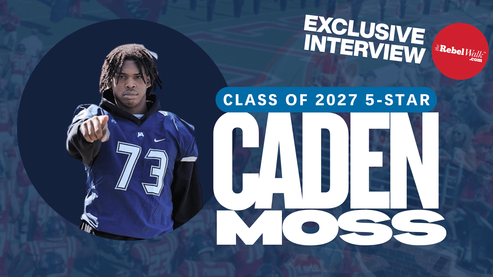 ‘Pressure Is a Privilege’: Why No. 1 Mississippi Prospect Caden Moss Is ...