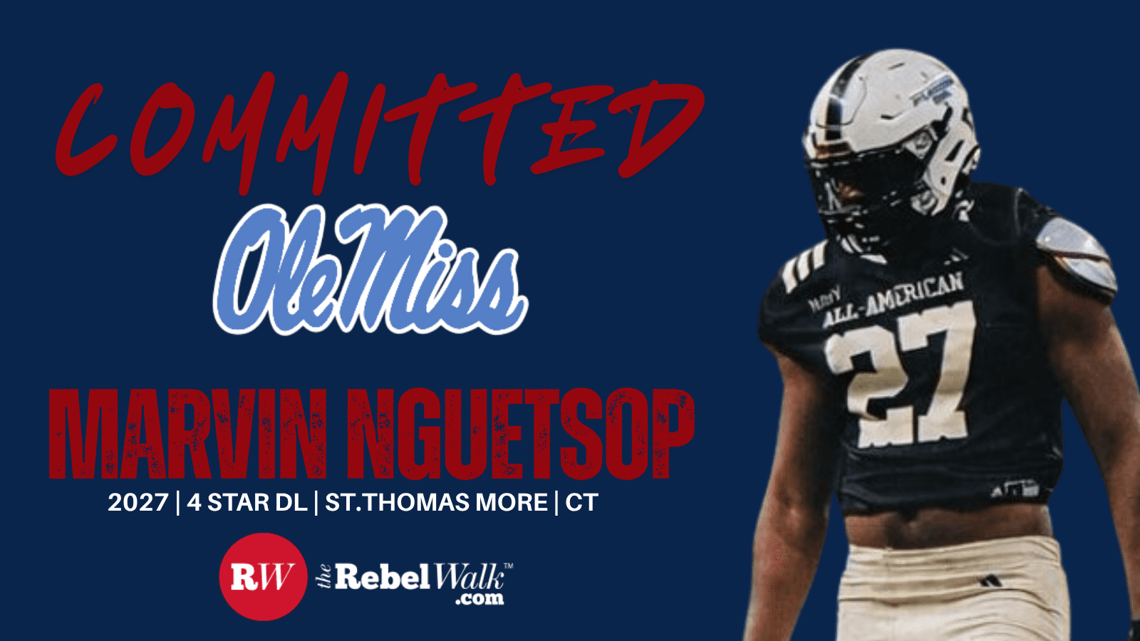 From the Rhine to Rebel Nation: 4 star defensive lineman Marvin ...